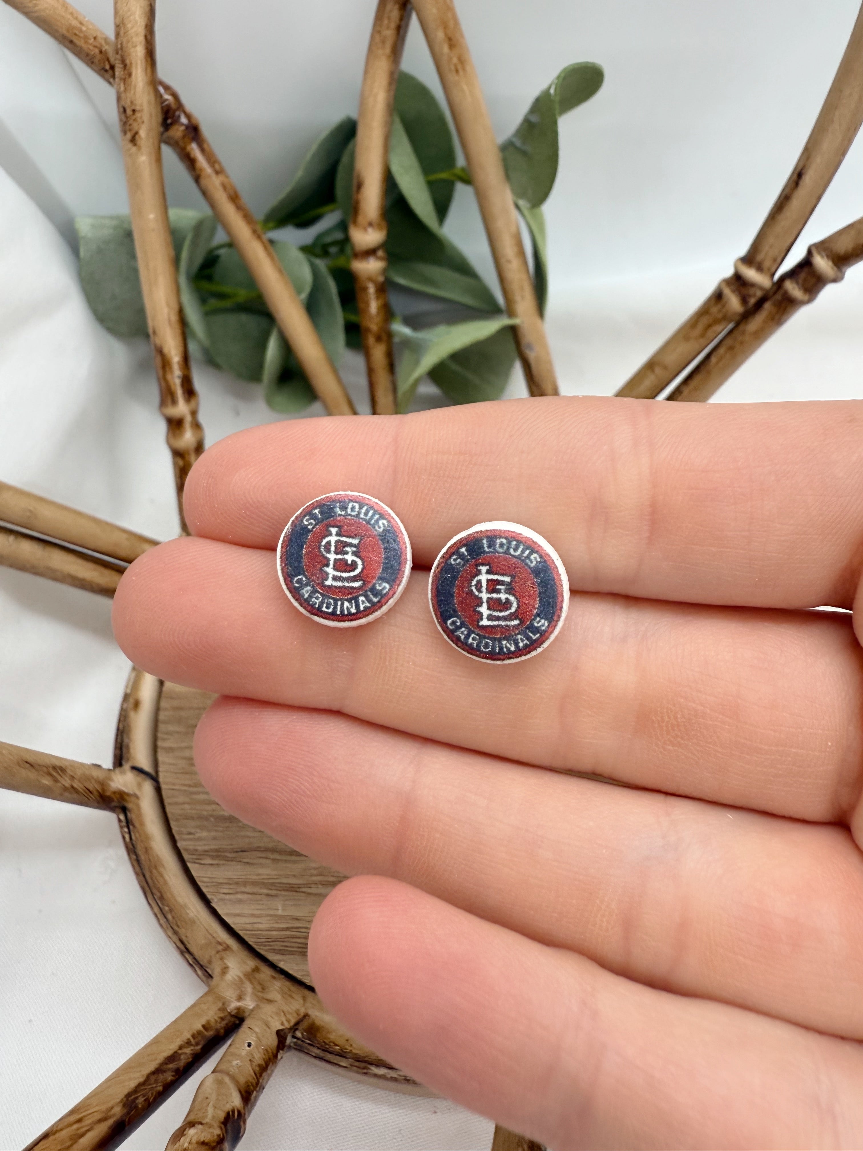 STL Baseball Studs – Made With Love, Lauren